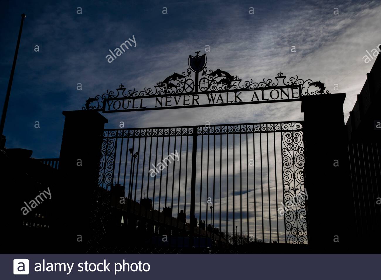 Liverpool Football Club Gates High Resolution Stock Photography and ...