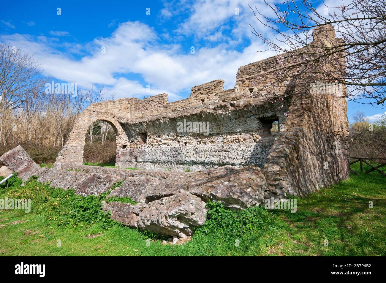 Ruins of Cisterna Fienile, Caffarella Valley, Appia Antica Regional ...