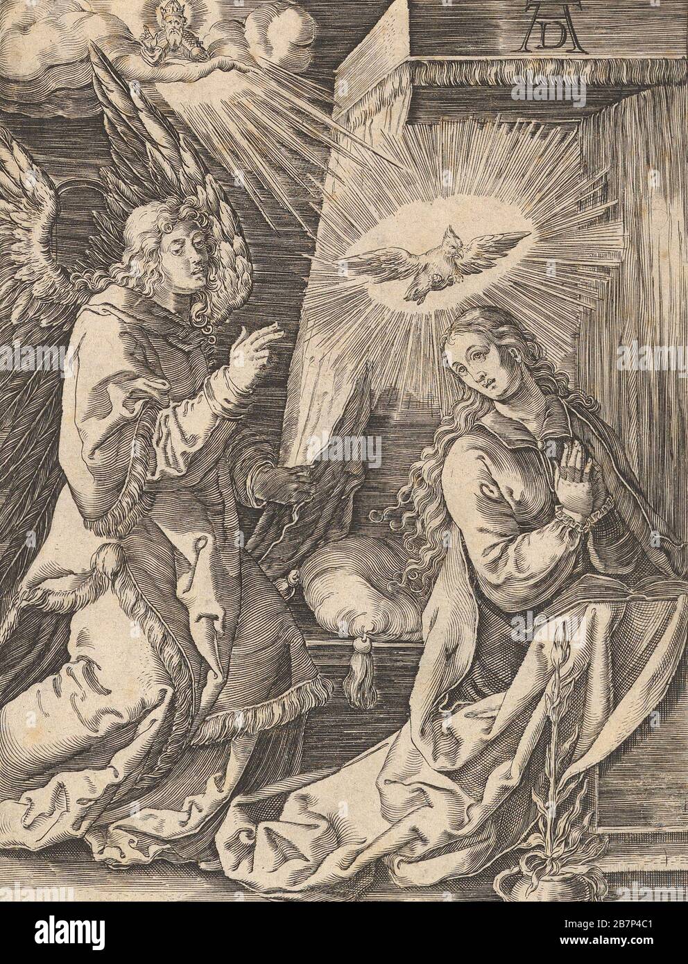 Engraved copies of The Little Passion.n.d Stock Photo - Alamy