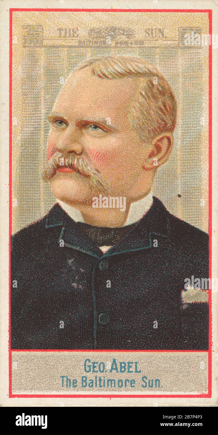 George Abel, The Baltimore Sun, from the American Editors series (N1 ...