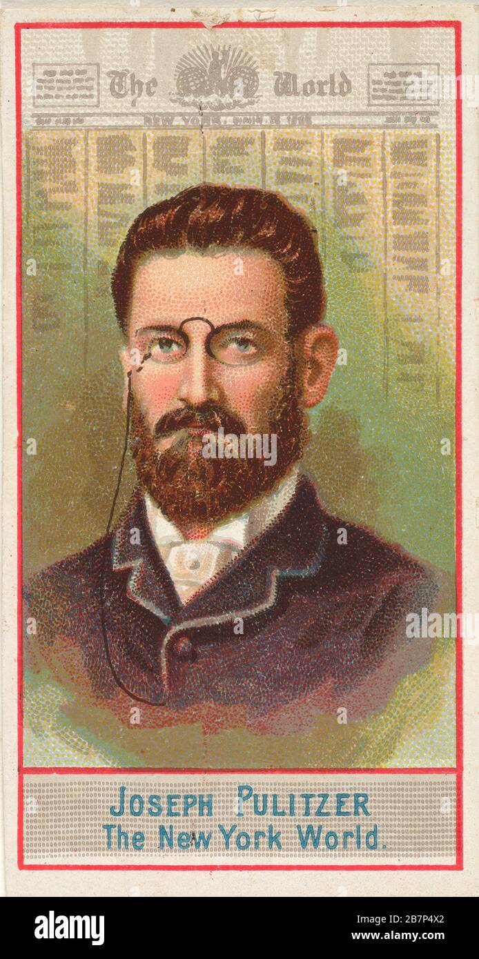 Joseph pulitzer hi-res stock photography and images - Alamy