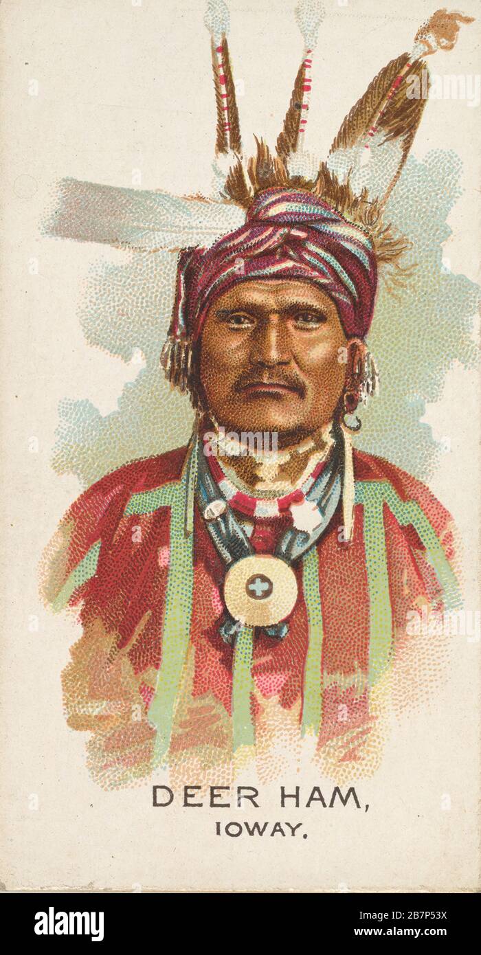 Deer ham from ioway tribe hi-res stock photography and images - Alamy