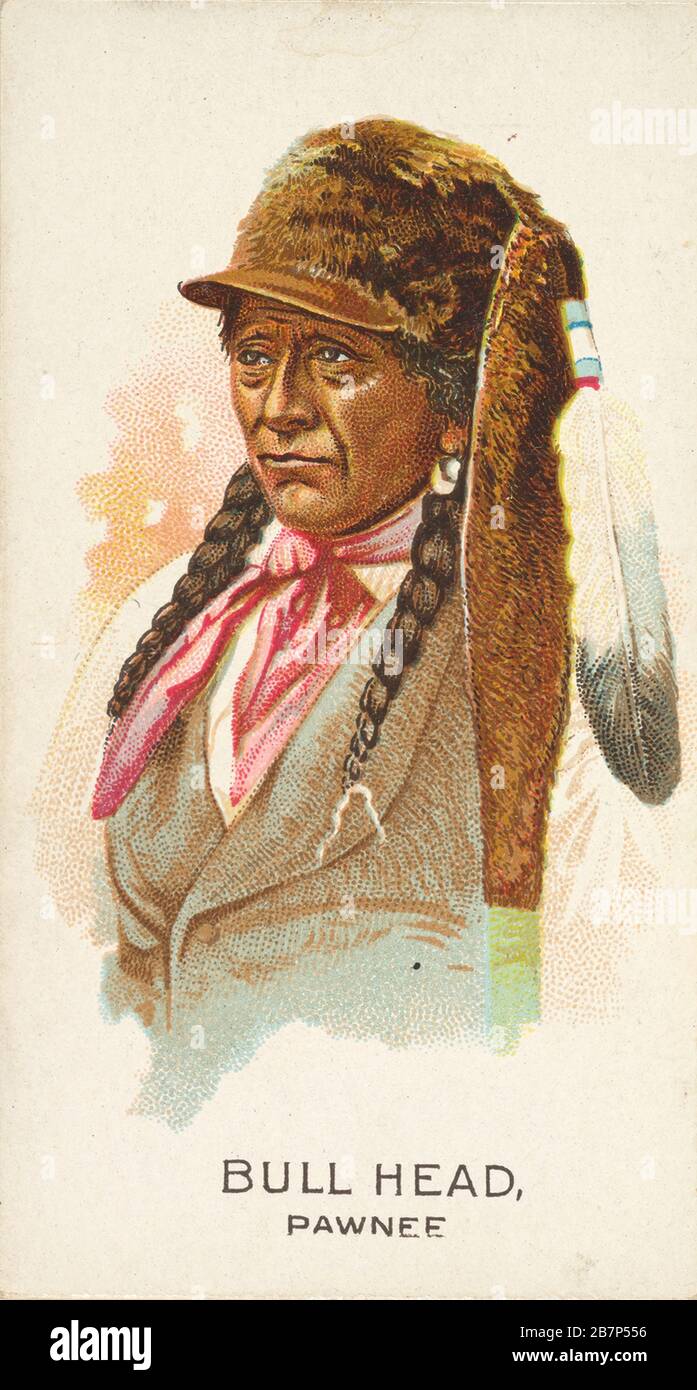 Man and chief from pawnee tribe hi-res stock photography and images - Alamy