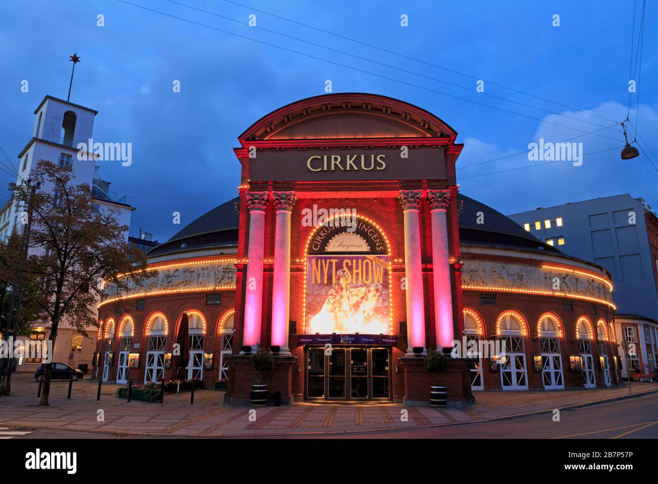 Cirkus Theatre, Copenhagen, Zealand, Denmark, Europe Stock Photo - Alamy