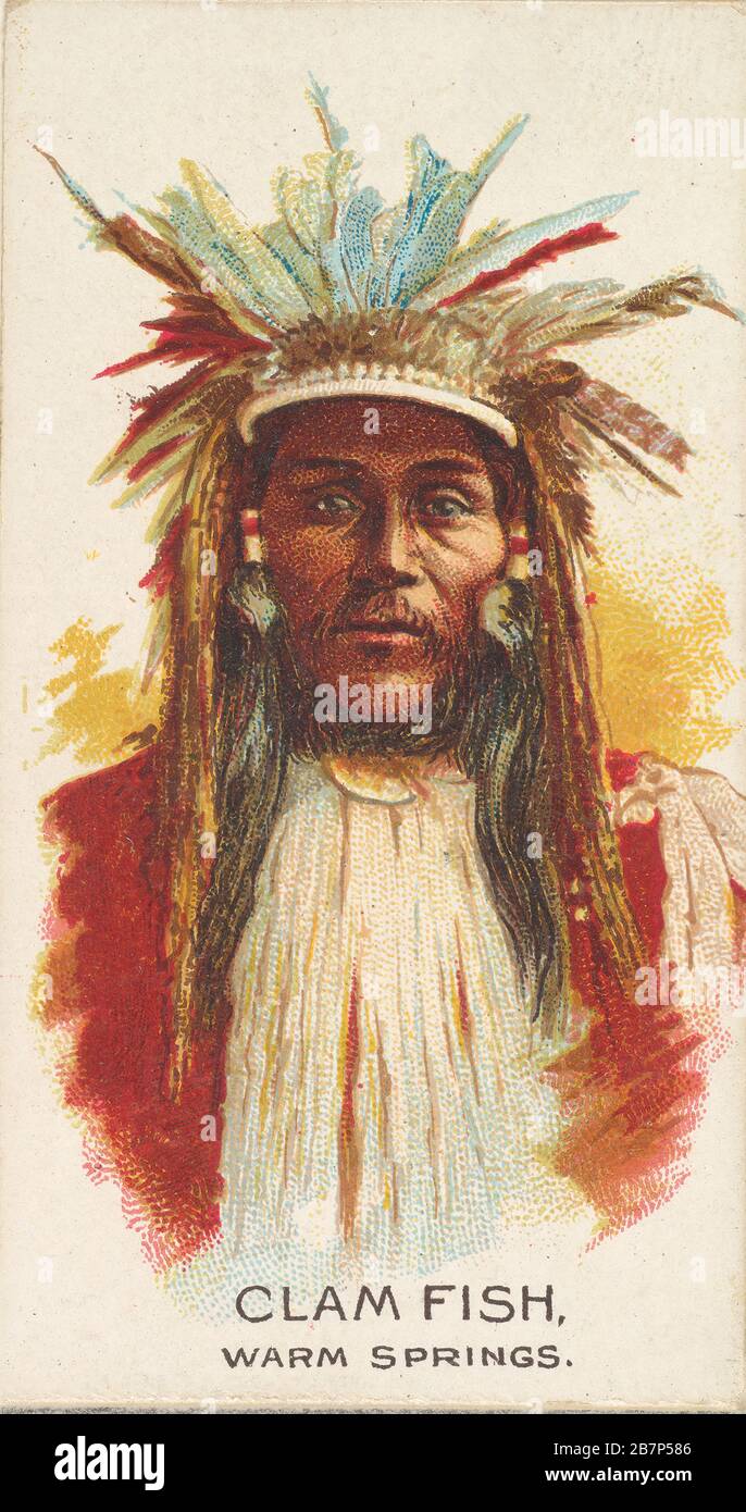 Chief the warm springs tribe hi-res stock photography and images - Alamy
