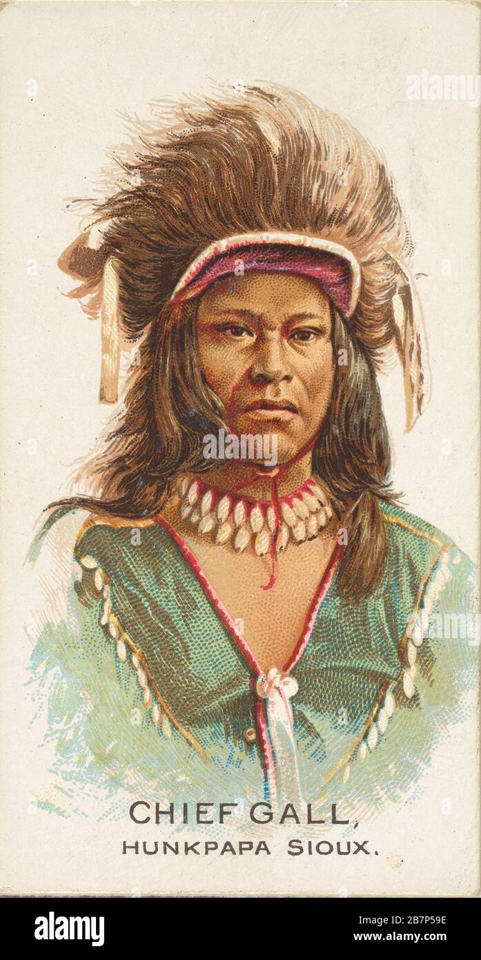 Sioux hunkpapa hi-res stock photography and images - Alamy