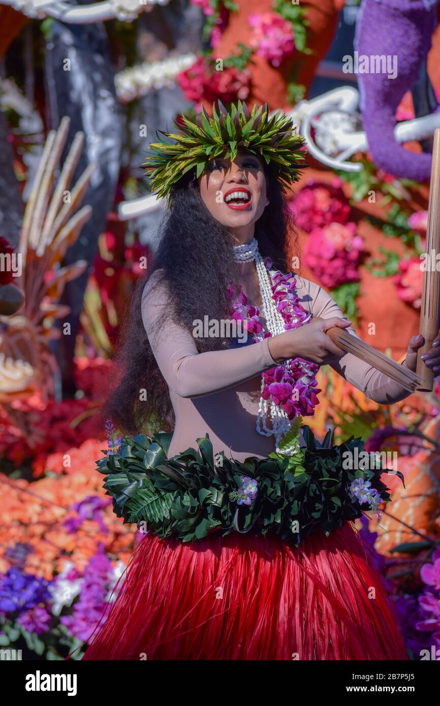 Hawaiian girls hi-res stock photography and images - Alamy