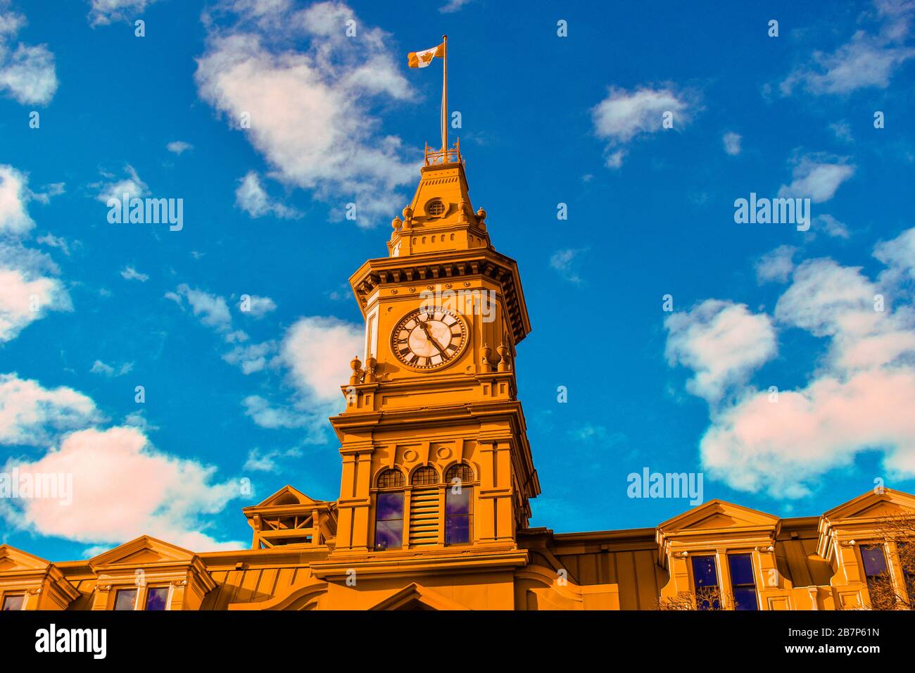 Clock tower victoria british columbia hi-res stock photography and ...