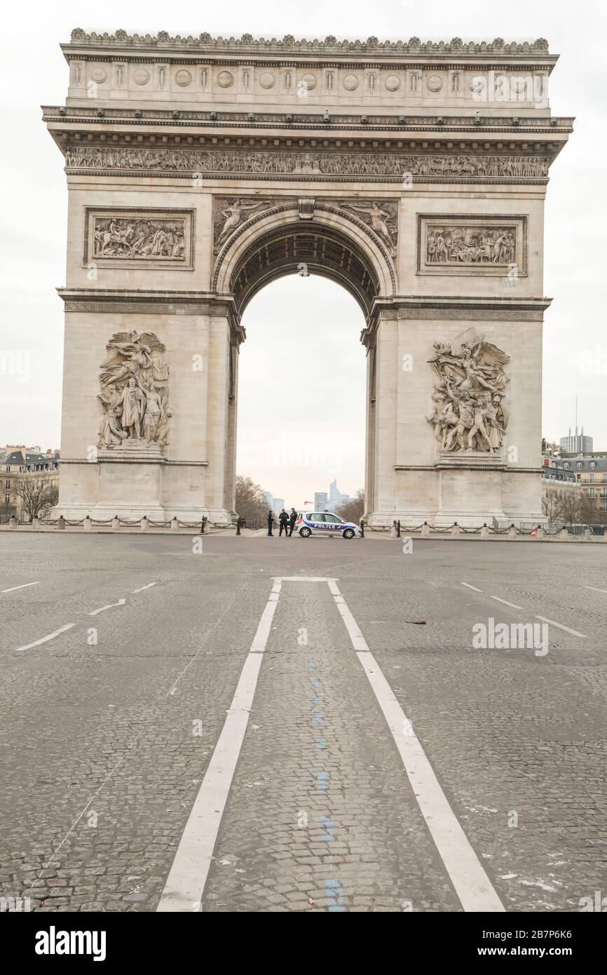 Empty Champs Elysees High Resolution Stock Photography and Images - Alamy