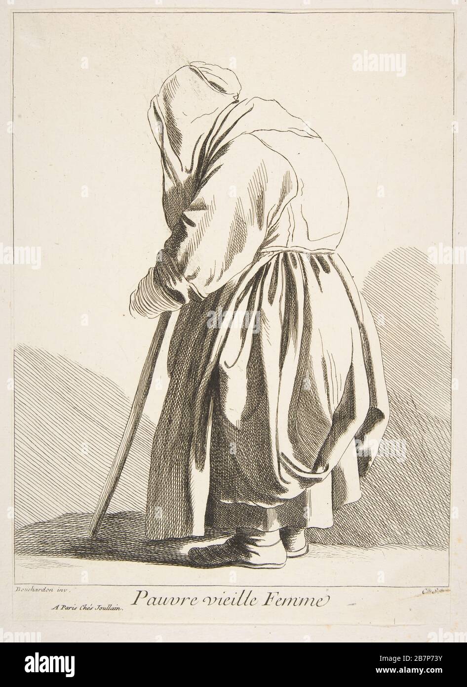 Hunchback woman hi-res stock photography and images - Alamy