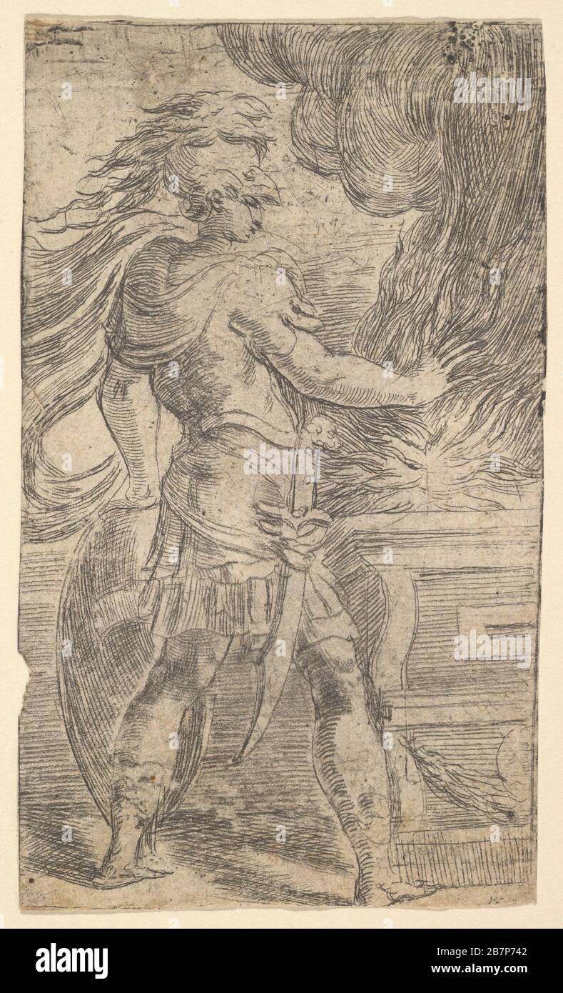 Hero gaius mucius scaevola hi-res stock photography and images - Alamy