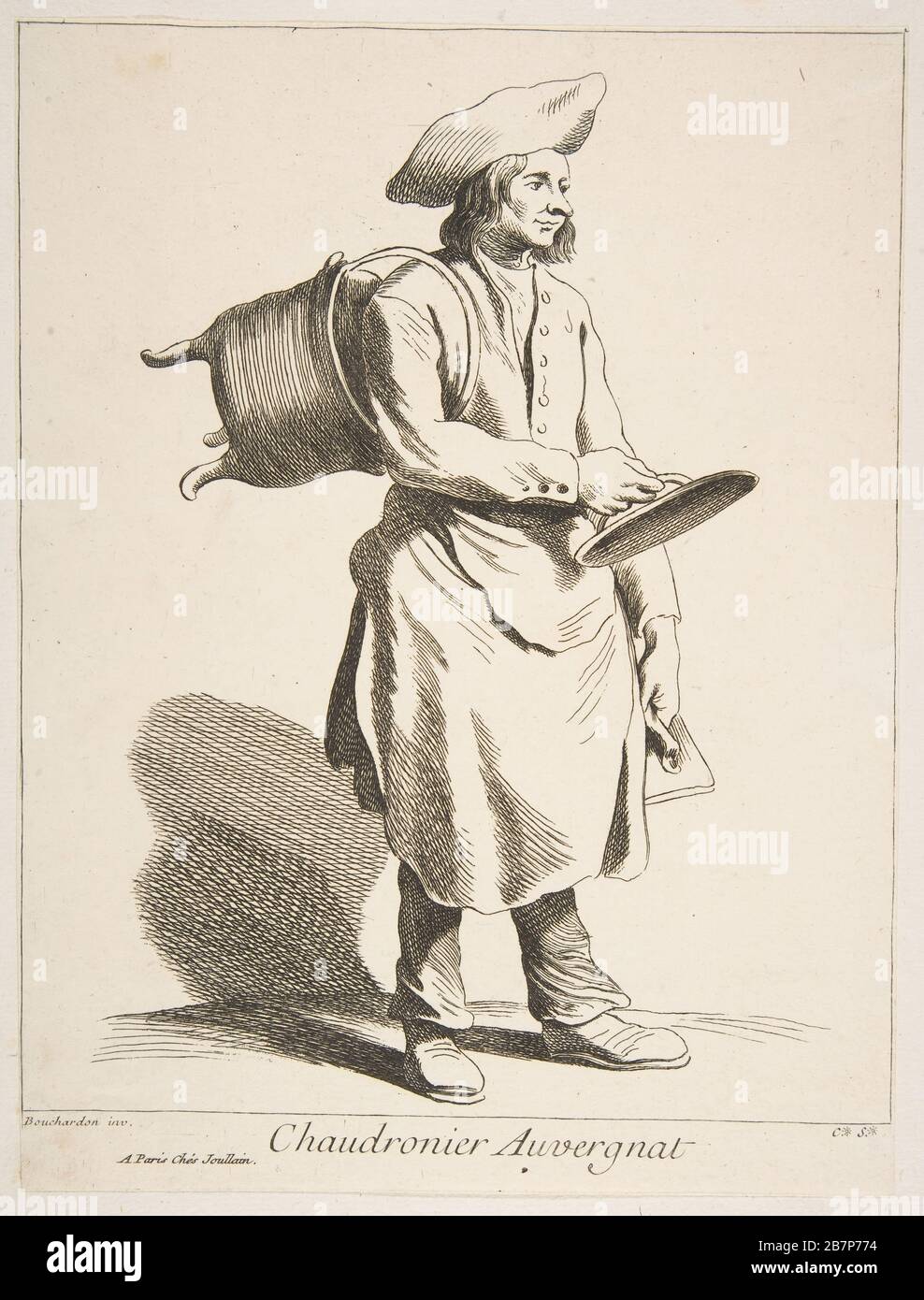 Standing coppersmith hi-res stock photography and images - Alamy