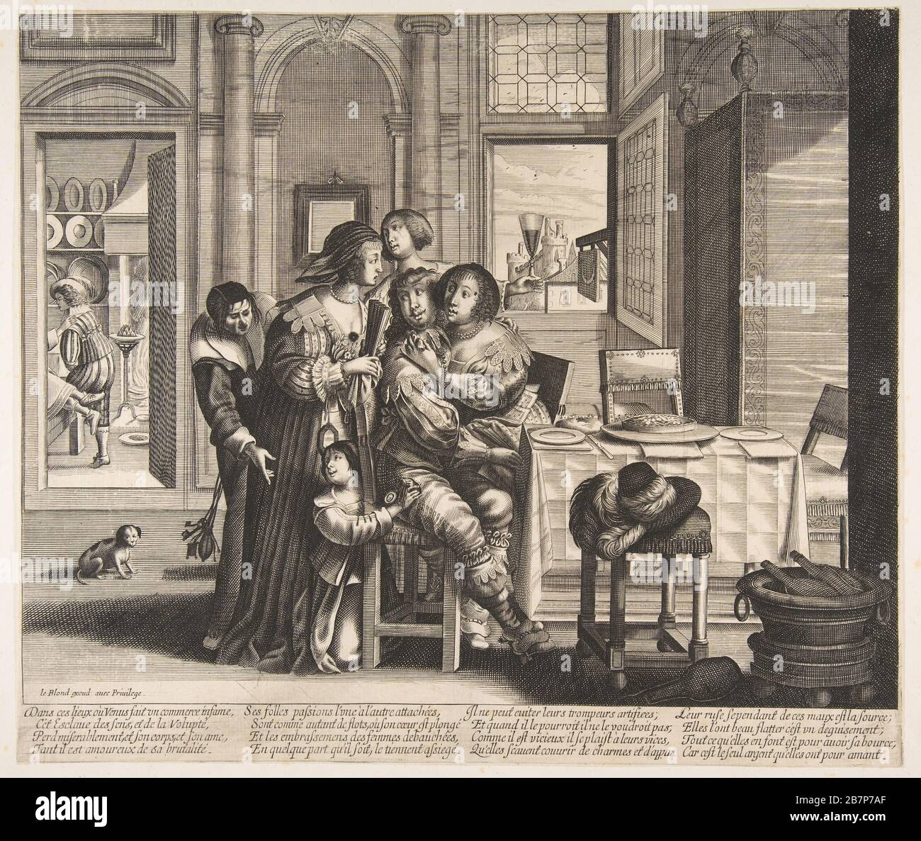 The Prodigal Son in a House of Ill Repute, ca. 1636 Stock Photo - Alamy