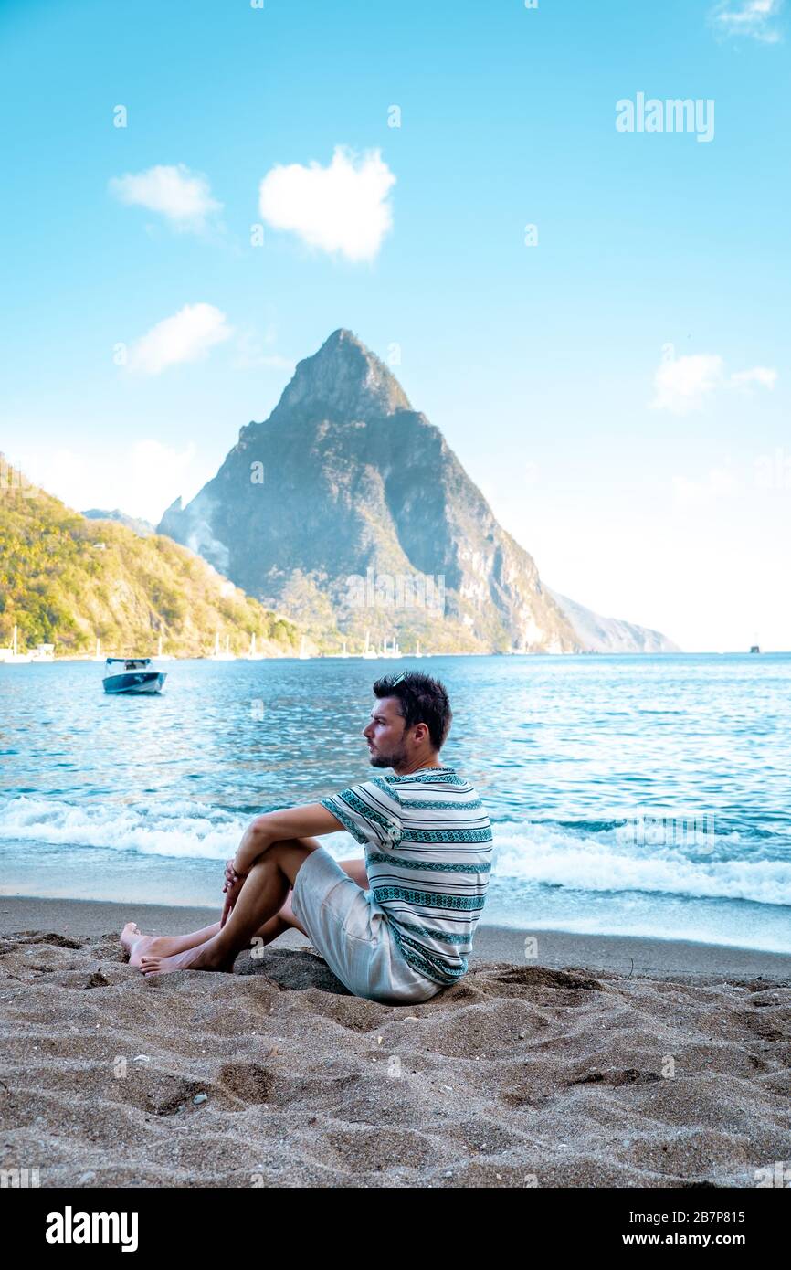 St lucia caribbean outdoor activity hi-res stock photography and images ...