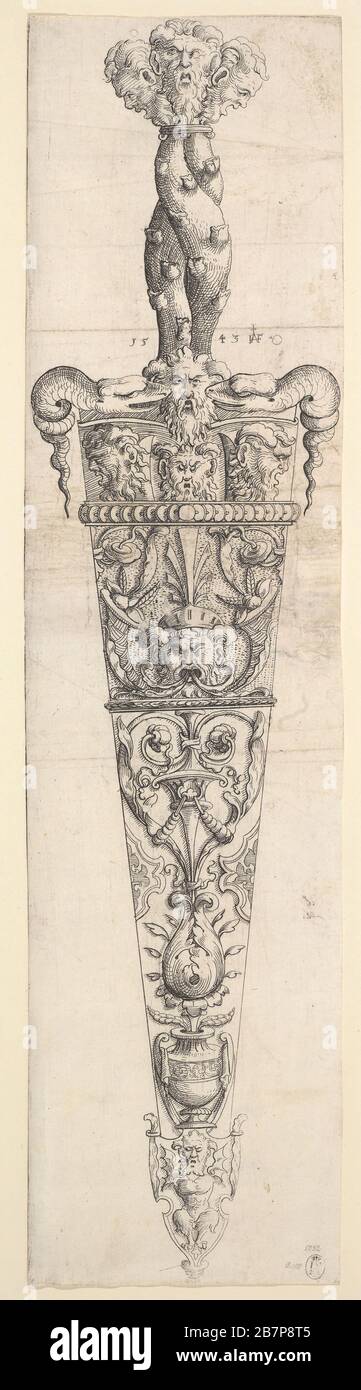 Dagger etching hi-res stock photography and images - Alamy