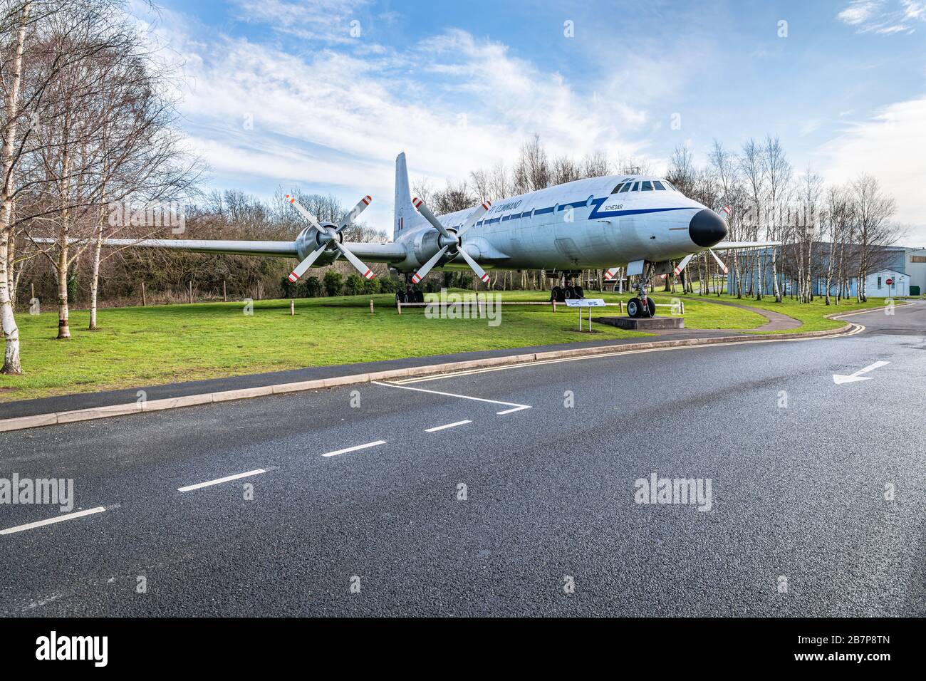 Bristol Britannia 312, RAF Museum, Cosford, England Stock Photo - Alamy