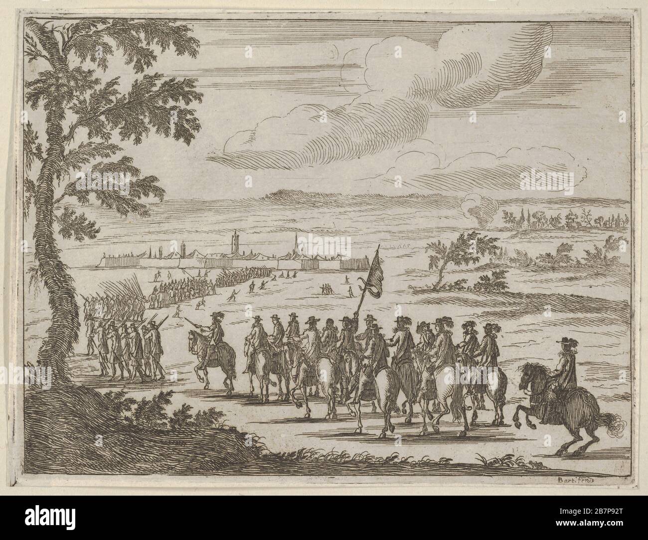 Marching army 17th century hi-res stock photography and images - Alamy