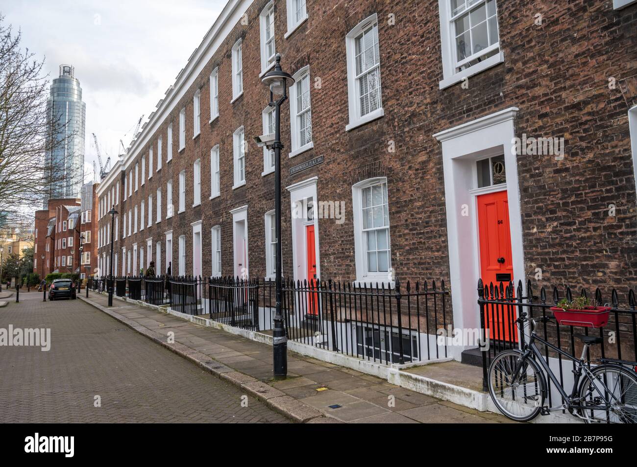 London georgian architecture hi-res stock photography and images - Alamy