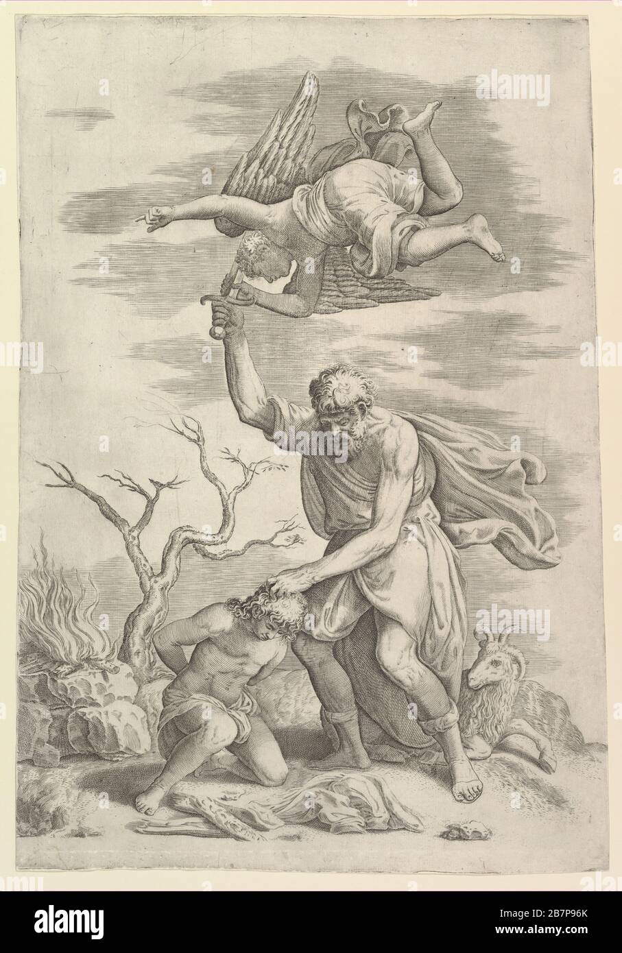 Abraham son isaac angel ram hi-res stock photography and images - Alamy
