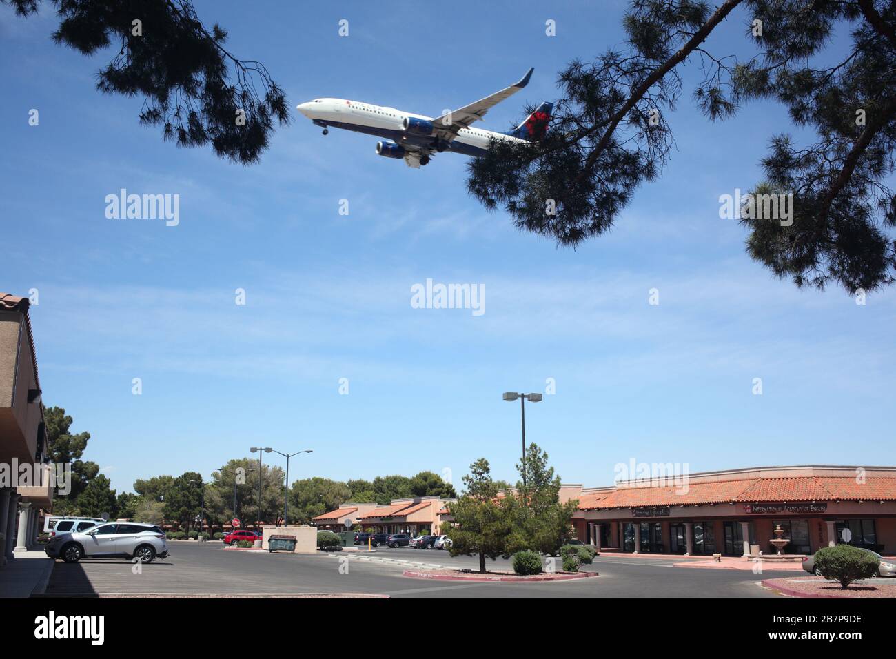 Landing zone in Las Vegas Stock Photo - Alamy