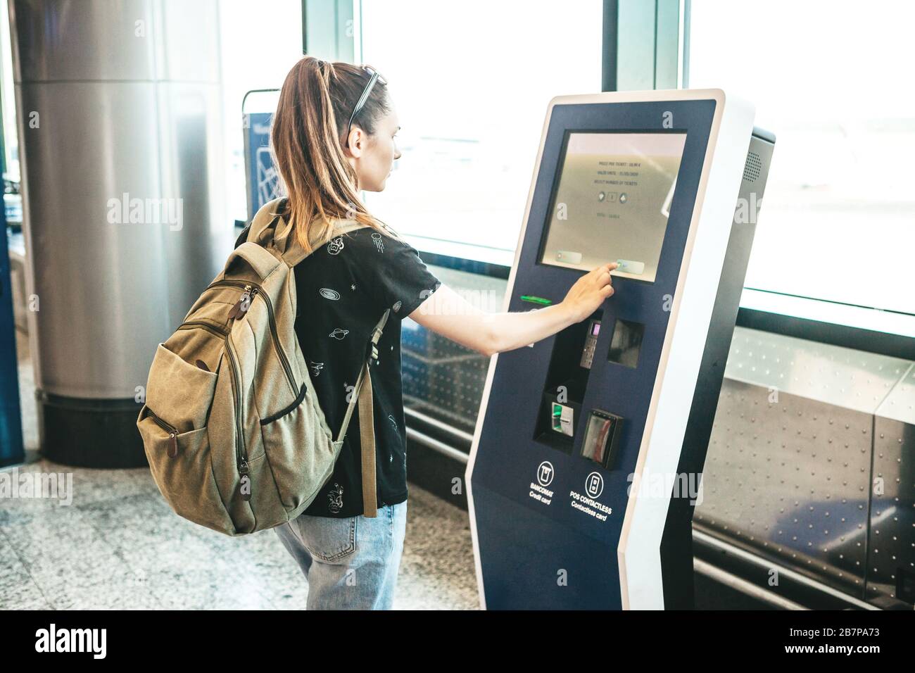Self Service Terminal High Resolution Stock Photography and Images - Alamy