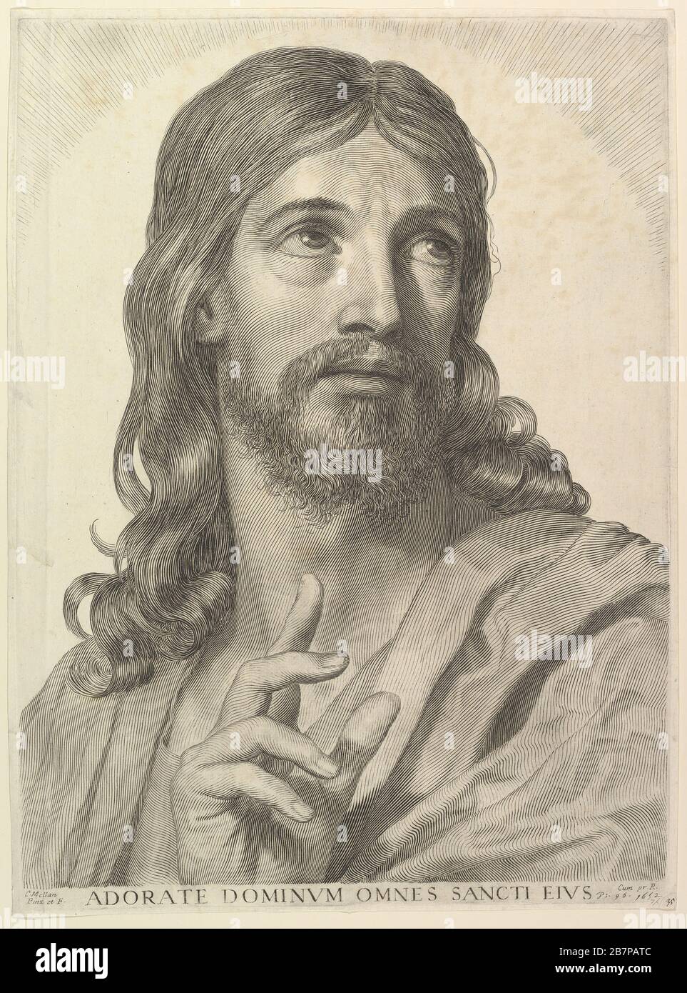 Bust of the Adult Christ, 1652 Stock Photo - Alamy