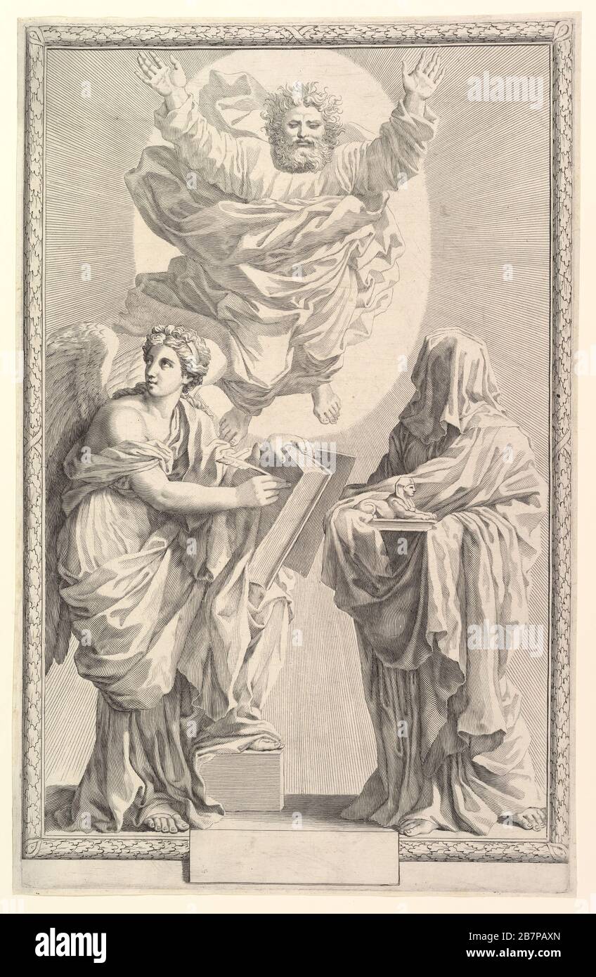 Frontispiece to the Bible, 1642 Stock Photo - Alamy
