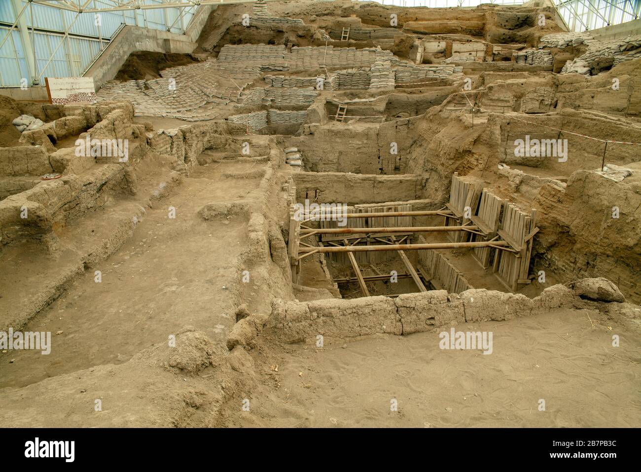 Catalhoyuk .Oldest town in the world in Turkey. Prehistoric, heritage ...