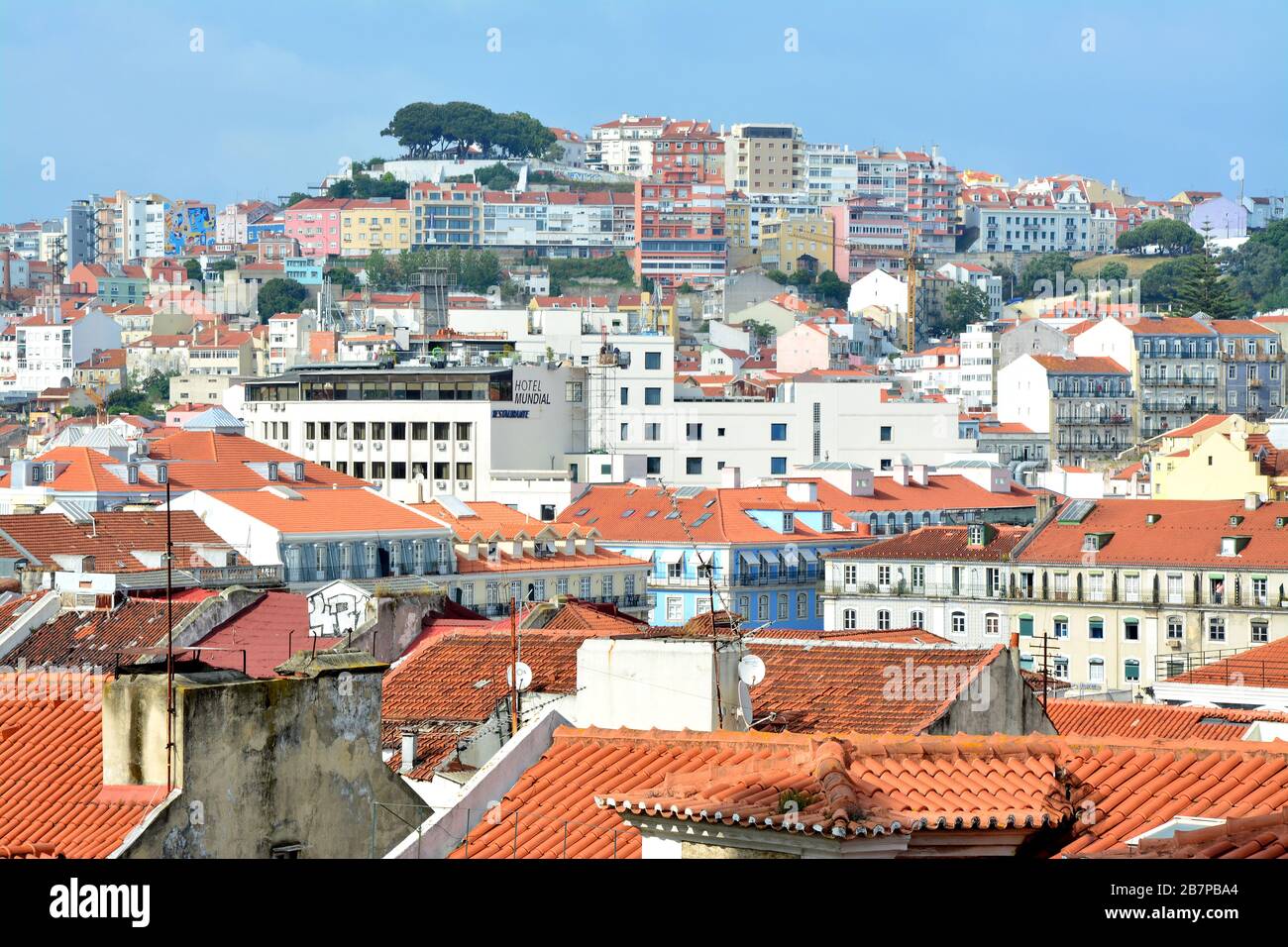 Lisbon is the capital and the largest city of portugal hi-res stock ...