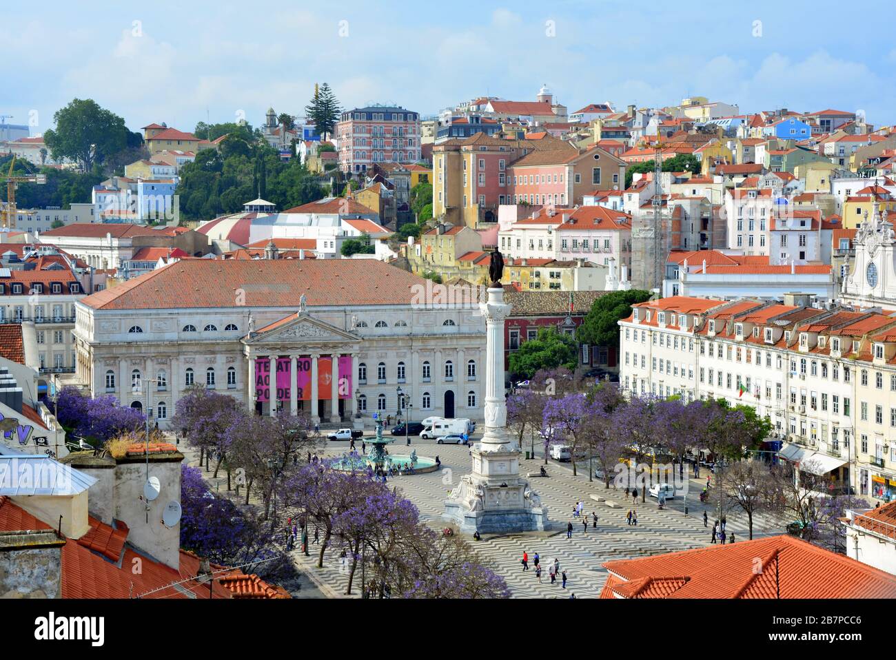 Lisbon is the capital and the largest city of portugal hi-res stock ...