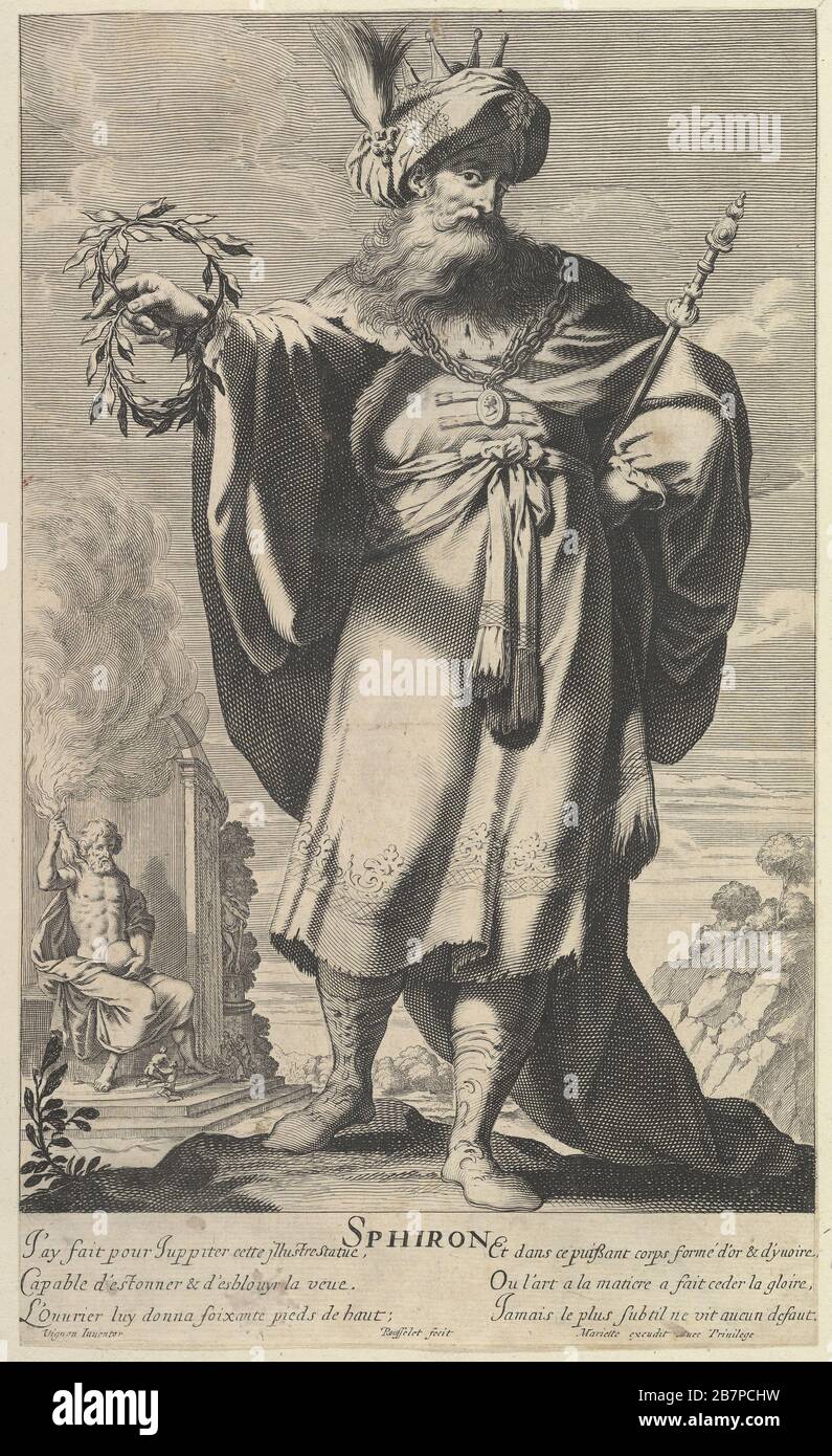 Sphiron, ca. 1639-40. After Claude Vignon Stock Photo - Alamy