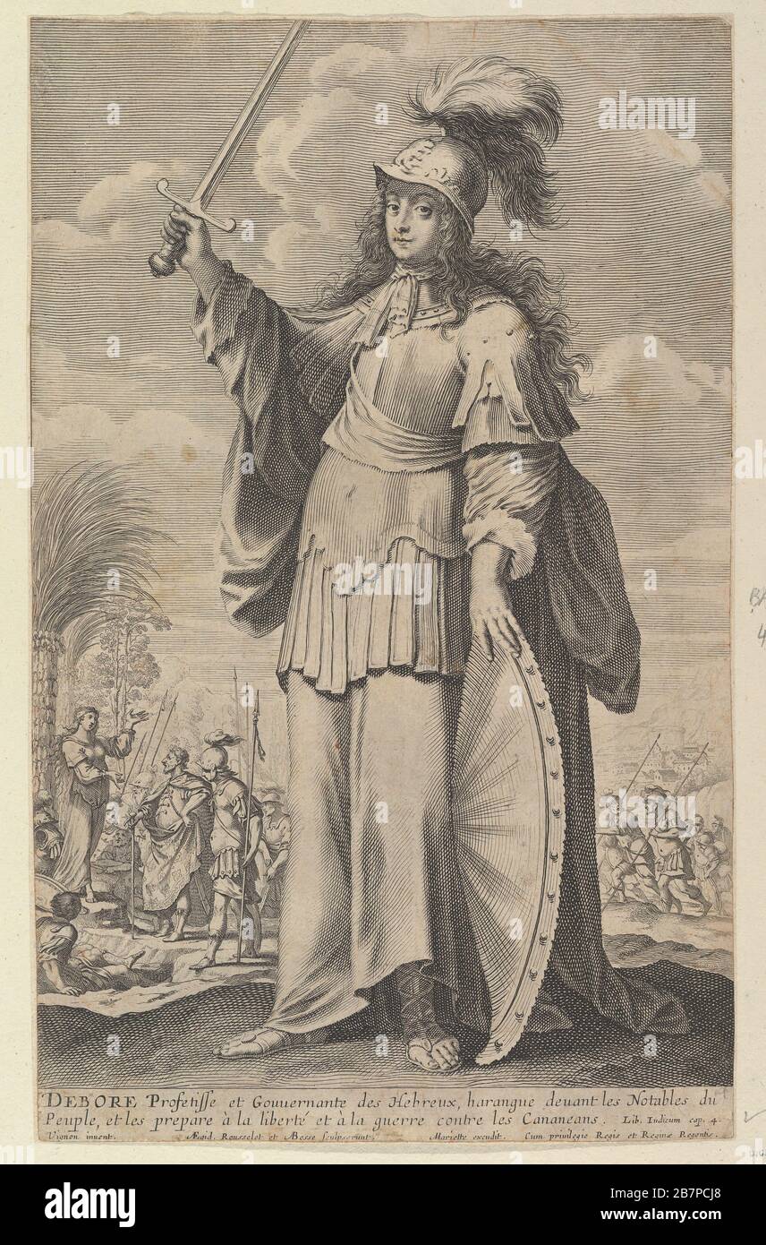 Claude vignon etching hi-res stock photography and images - Alamy