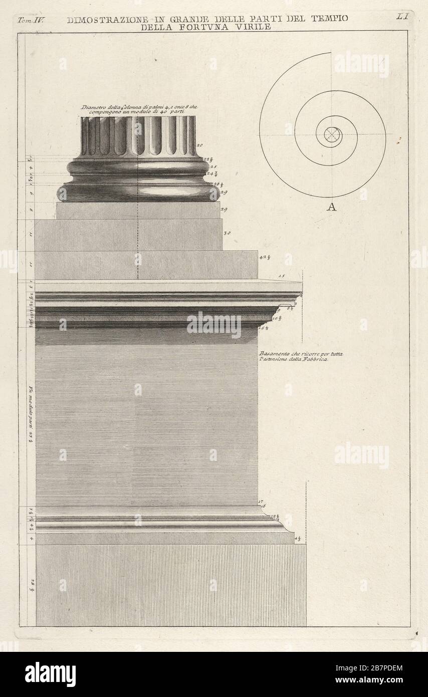 Ancient roman architecture diagram hi-res stock photography and images ...