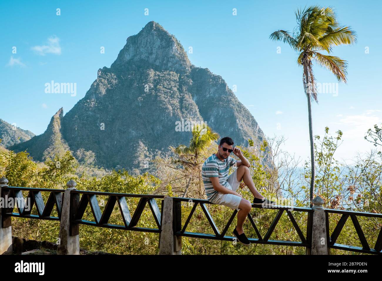 Man standing near swimming pool hi-res stock photography and images - Alamy