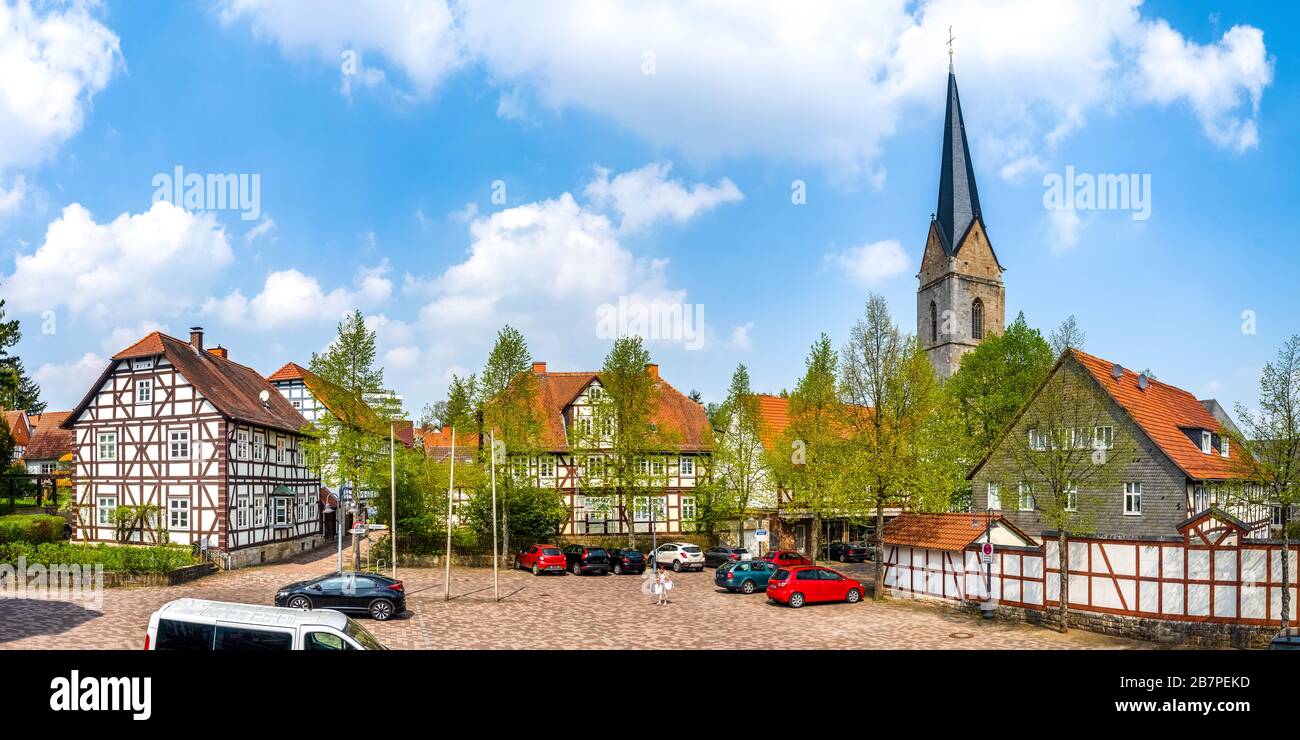 Historical city of Korbach, Hessen, Germany Stock Photo - Alamy