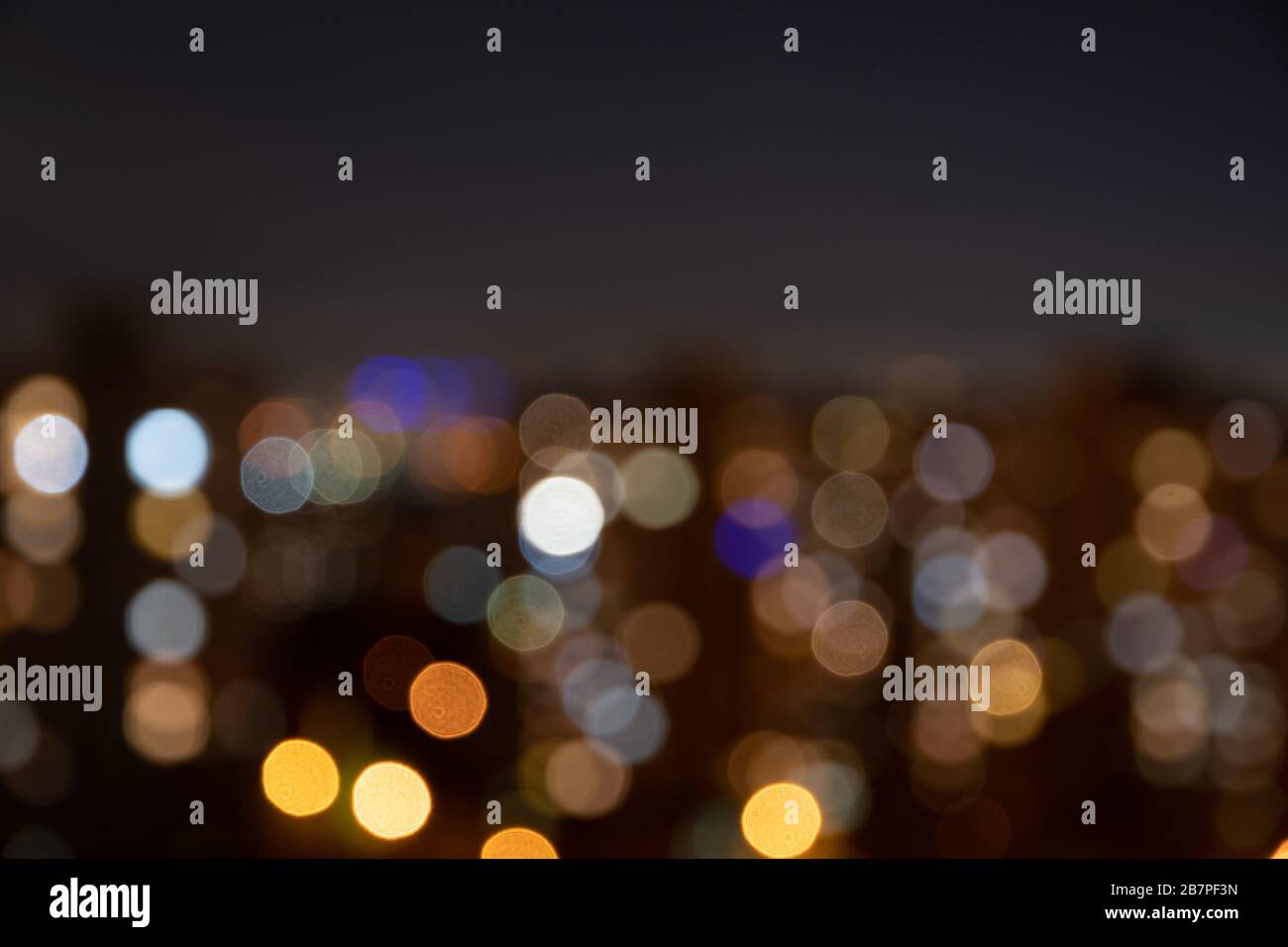 Blurry city lights hi-res stock photography and images - Alamy
