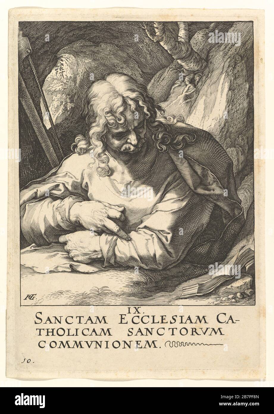 St. James the Less, from Christ, the Apostles and St. Paul with the ...