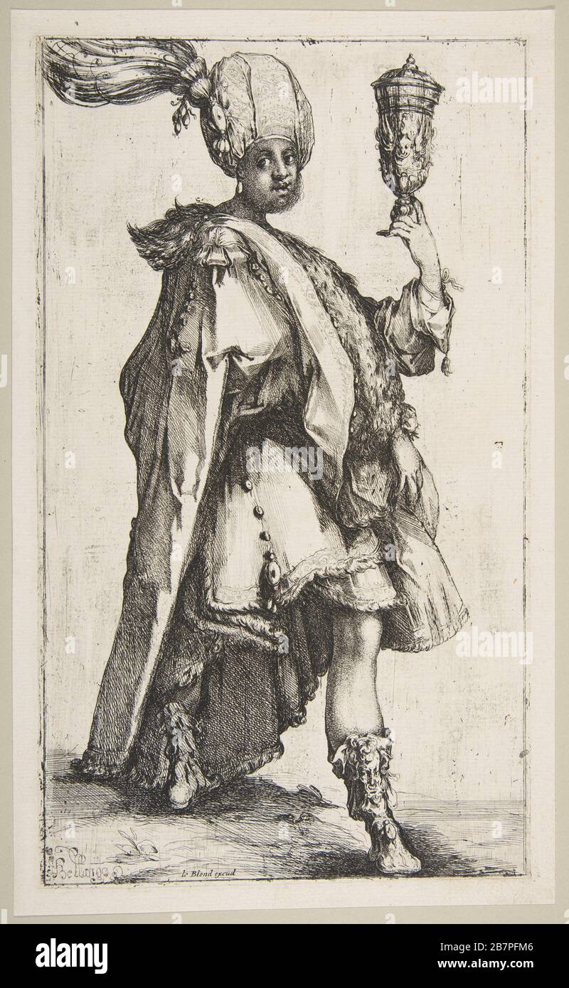 Balthasar, from Three Magi series, 1595-1616. Balthazar gave the gift ...