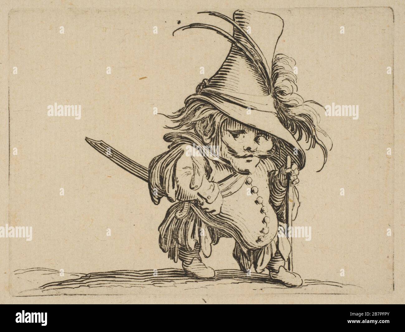 L'Homme au Ventre Tombant et au Chapeau Très Élevé (The Man with a ...