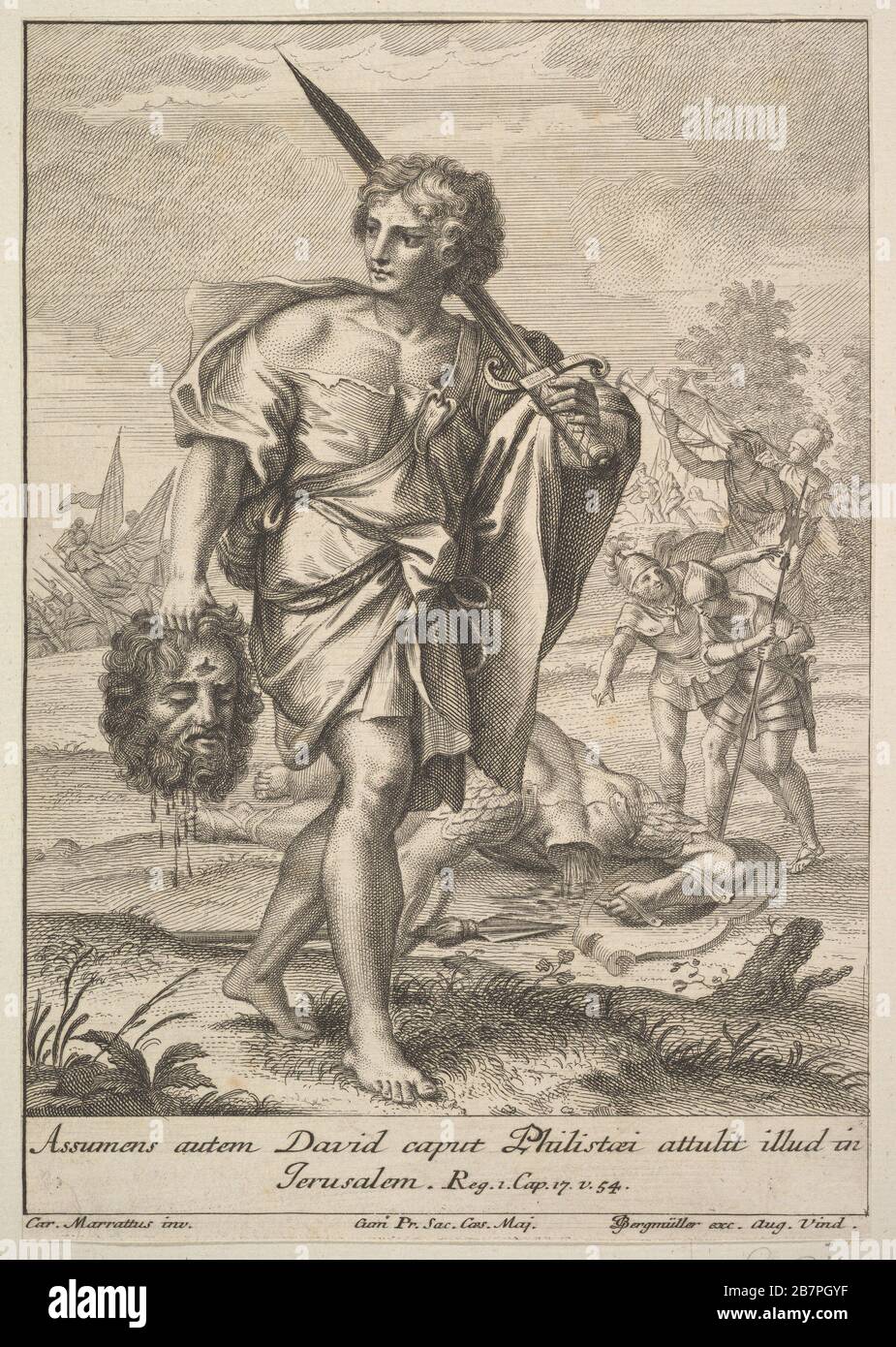 Religion biblical david goliath david hi-res stock photography and ...