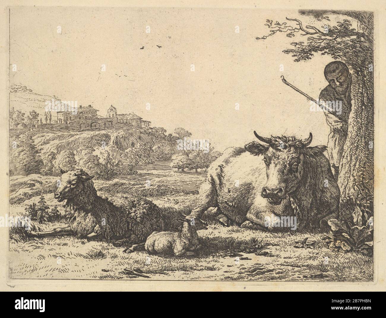 Shepherd stands partially hi-res stock photography and images - Alamy