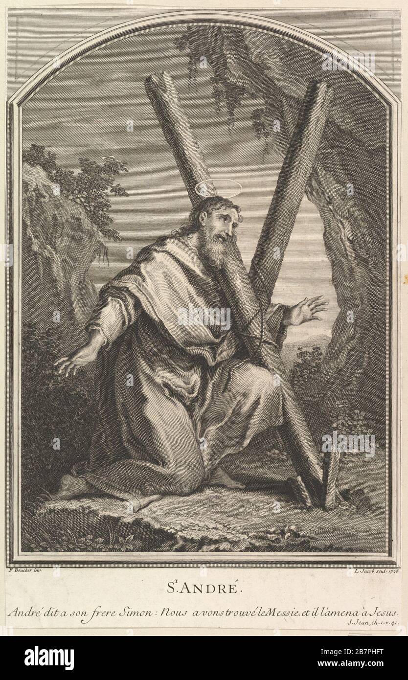 The martyrdom of saint andrew the apostle hi-res stock photography and ...