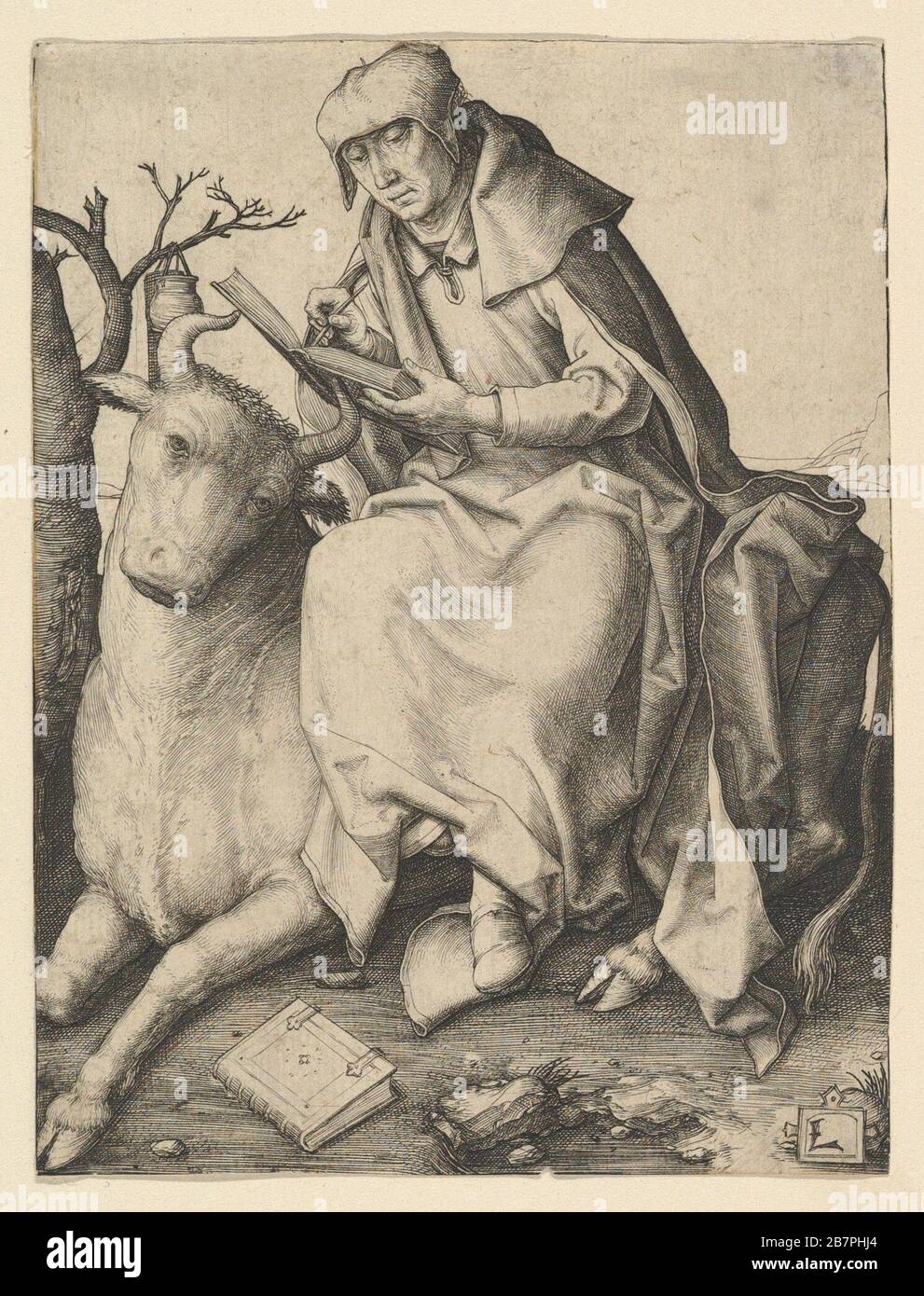 St luke the evangelist writing hi-res stock photography and images - Alamy
