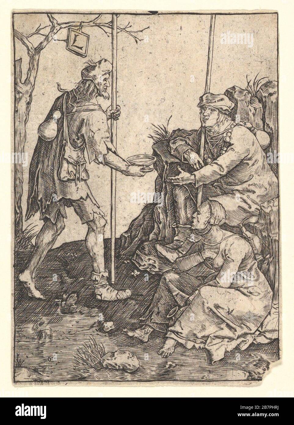 Beggars all 16th century hi-res stock photography and images - Alamy