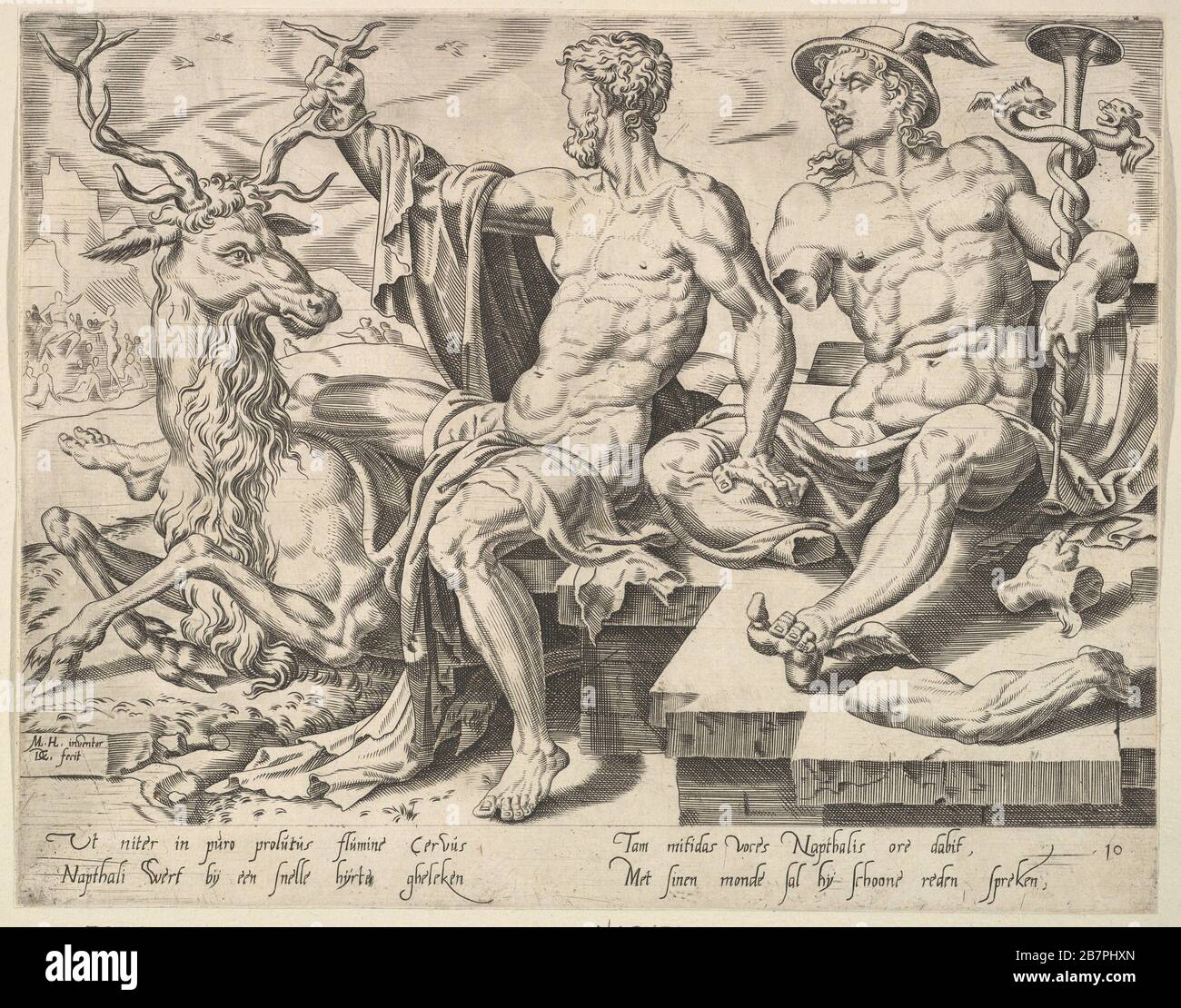 Naphtali, from the series The Twelve Patriarchs, 1550 Stock Photo - Alamy