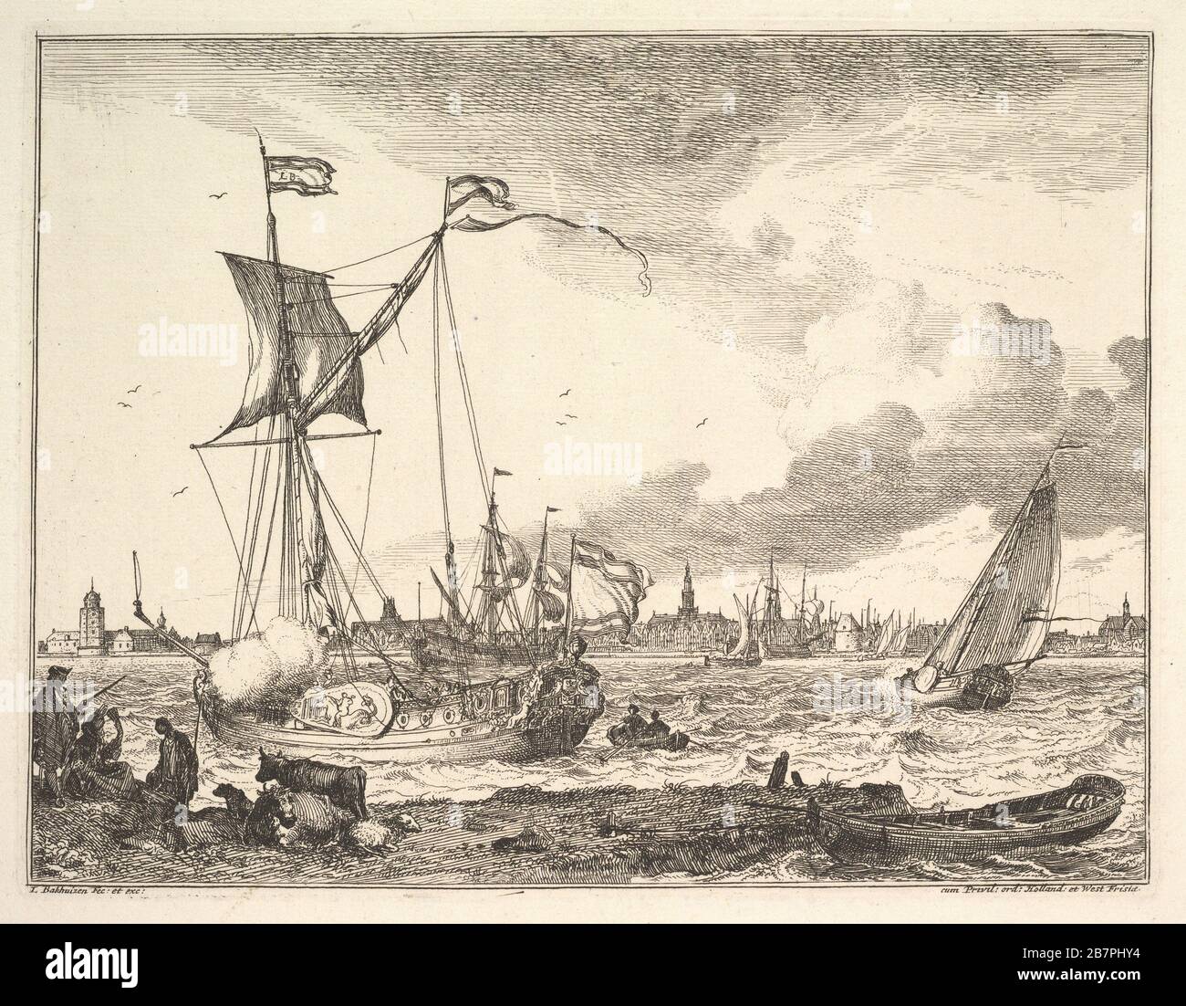 Dutch harbor water animals hi-res stock photography and images - Alamy