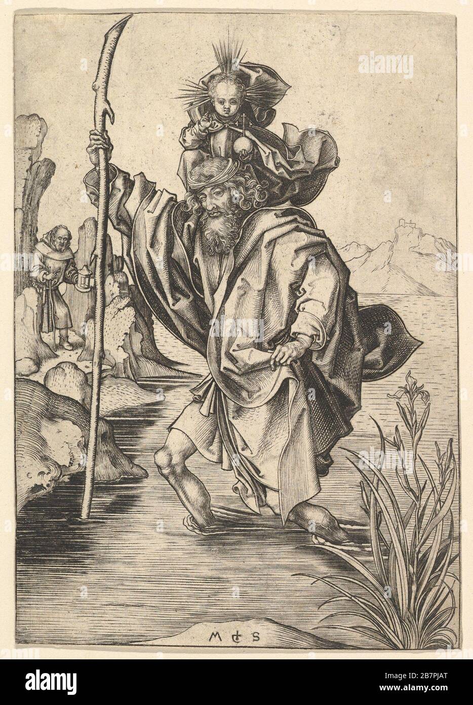 St christopher carrying child hi-res stock photography and images - Alamy