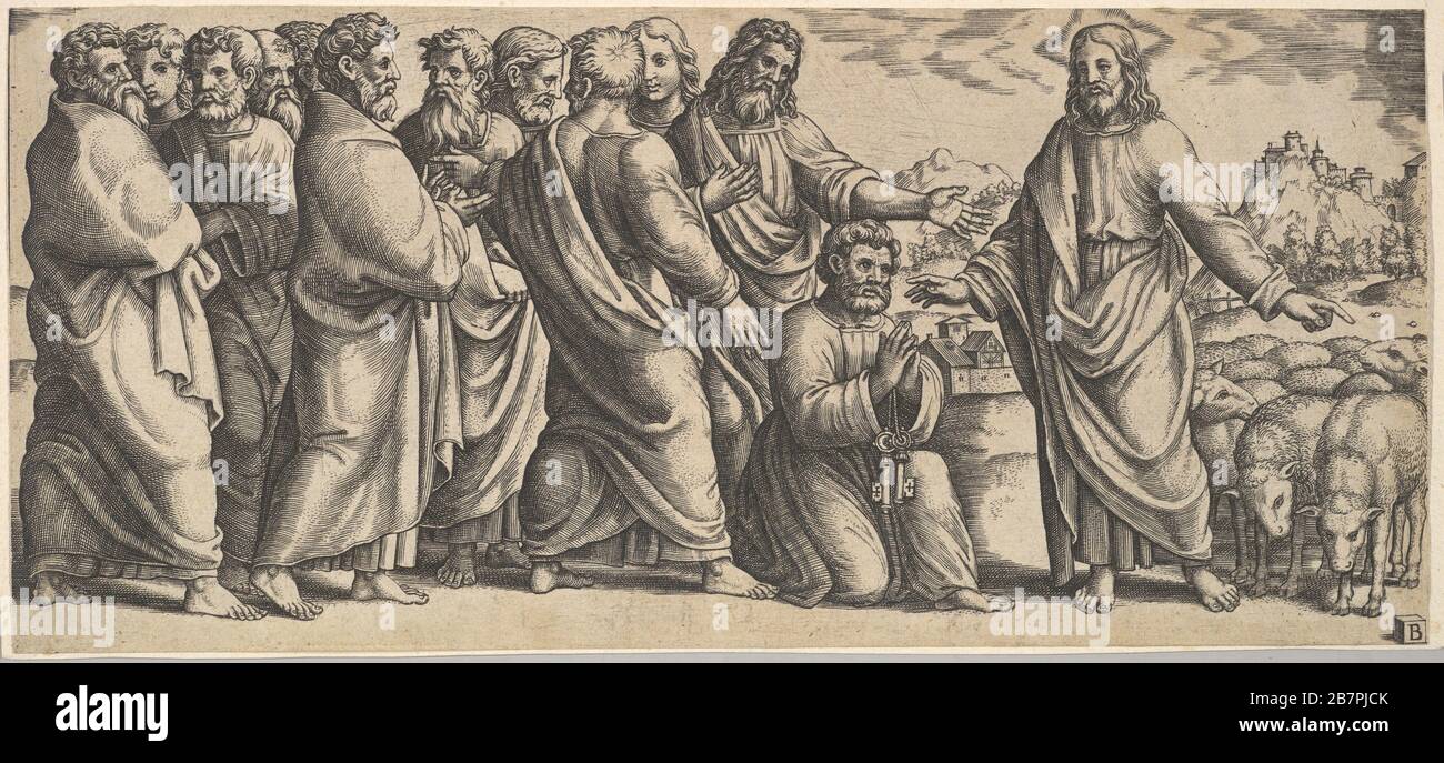 Saint peter receiving the key hi-res stock photography and images - Alamy