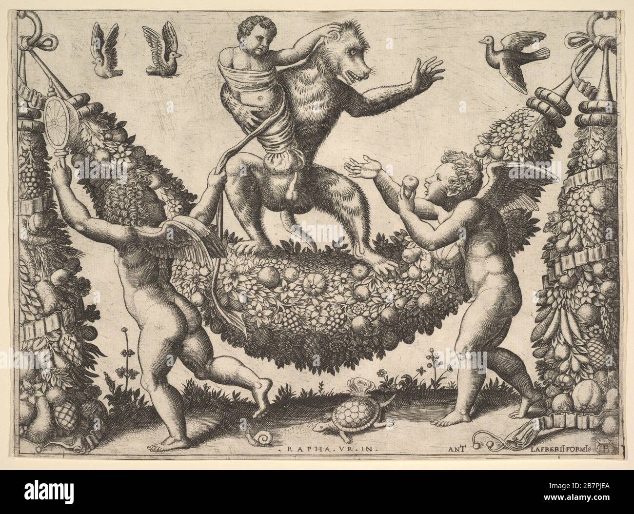 Winged putti hi-res stock photography and images - Alamy