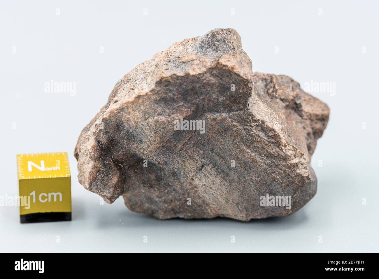Chondrite Meteorite L6W2 Type isolated, piece of rock formed as an ...